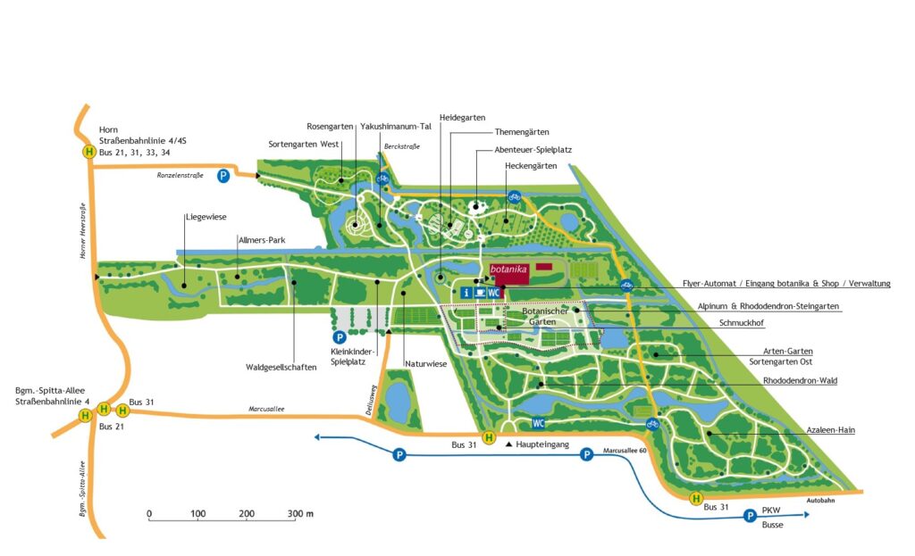 Besucher-Infos - Bremer Rhododendron-Park